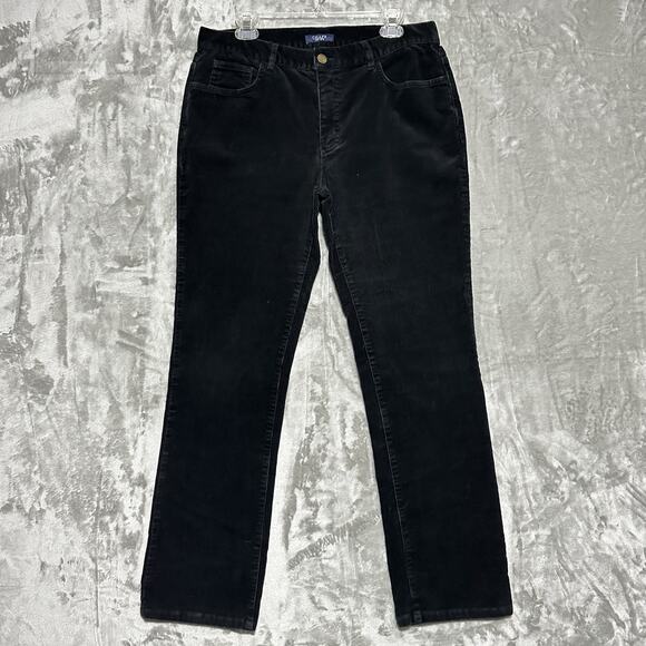 Chaps | Pants & Jumpsuits | Chaps Corduroy Straight Leg Pants Women Sz ...